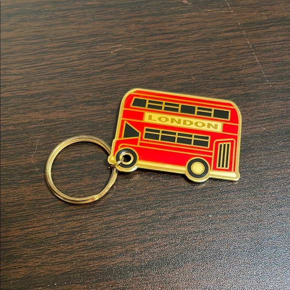 Accessories | Vintage London Double Decker Bus Keychain | Poshmark
